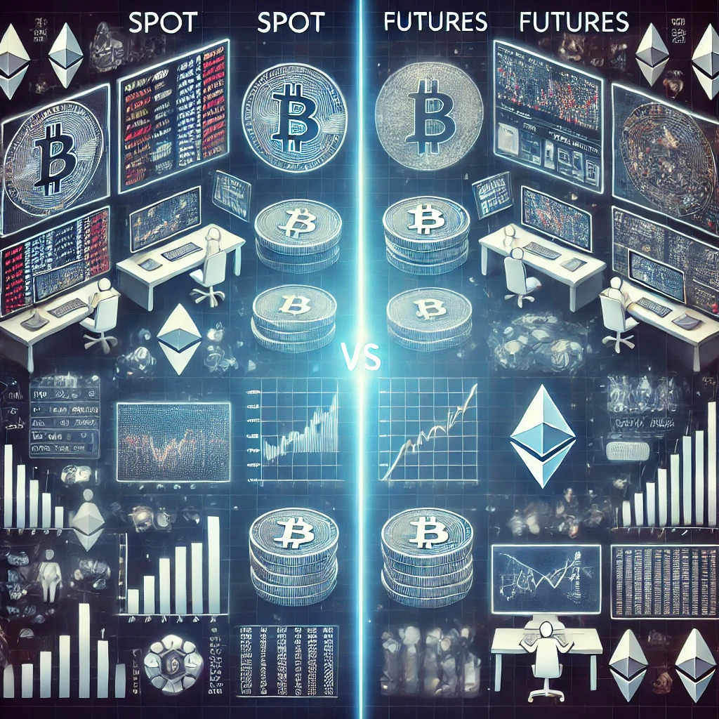 Differences Between Crypto Spot and Futures Markets | Tubetorial